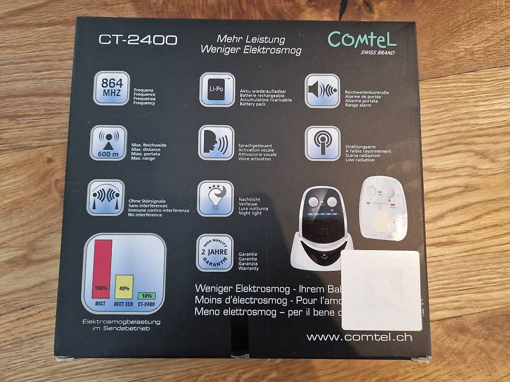 Babyphone Comtel CT-2400 (Gebraucht) in Neuenkirch für CHF 30 – mit ...