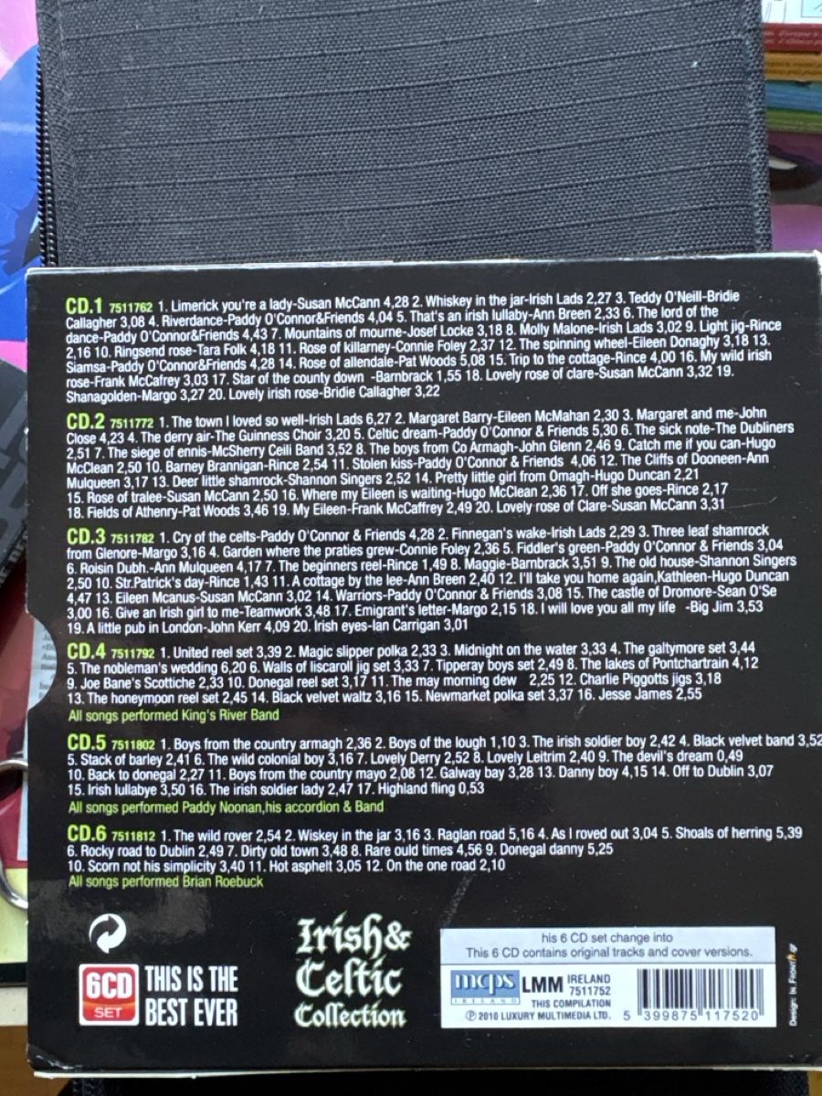 Irish & Celtic Collection - 6CD Set - Wie Neu! (Gebraucht) in ...