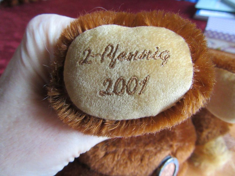 Teddy 2-Pfennig Bär von Emmy Krienitz, Nr. 180 von 2001 Ex. (Gebraucht ...