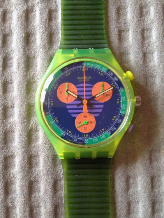 SWATCH 1991 CHRONO NEO WAVE SCJ 100 | Kaufen auf Ricardo