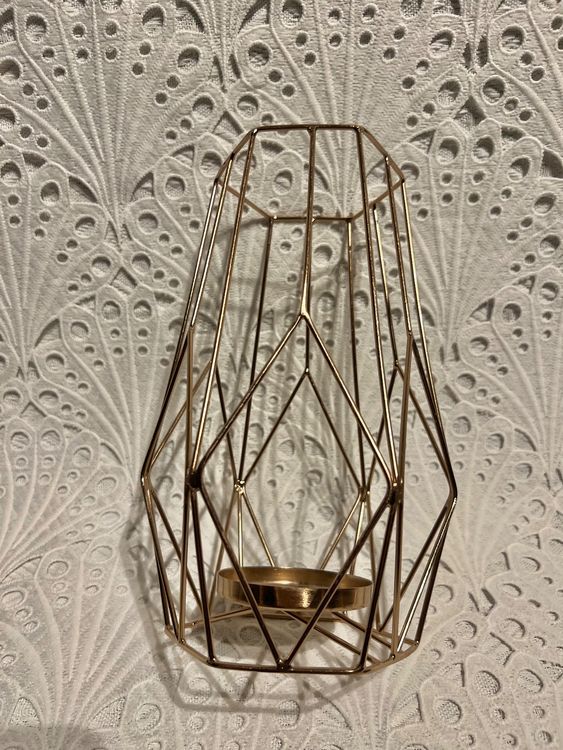 Metall Laterne Teelichthalter Kerzenhalter 24cm (Gebraucht) in Frenkendorf für CHF 5 – mit ...