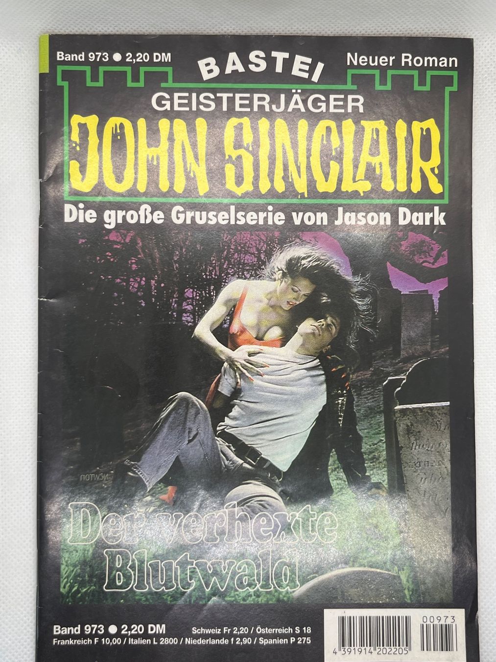 John Sinclair Band 973 - Der verhexte Blutwald, 1. Auflage (Gebraucht ...