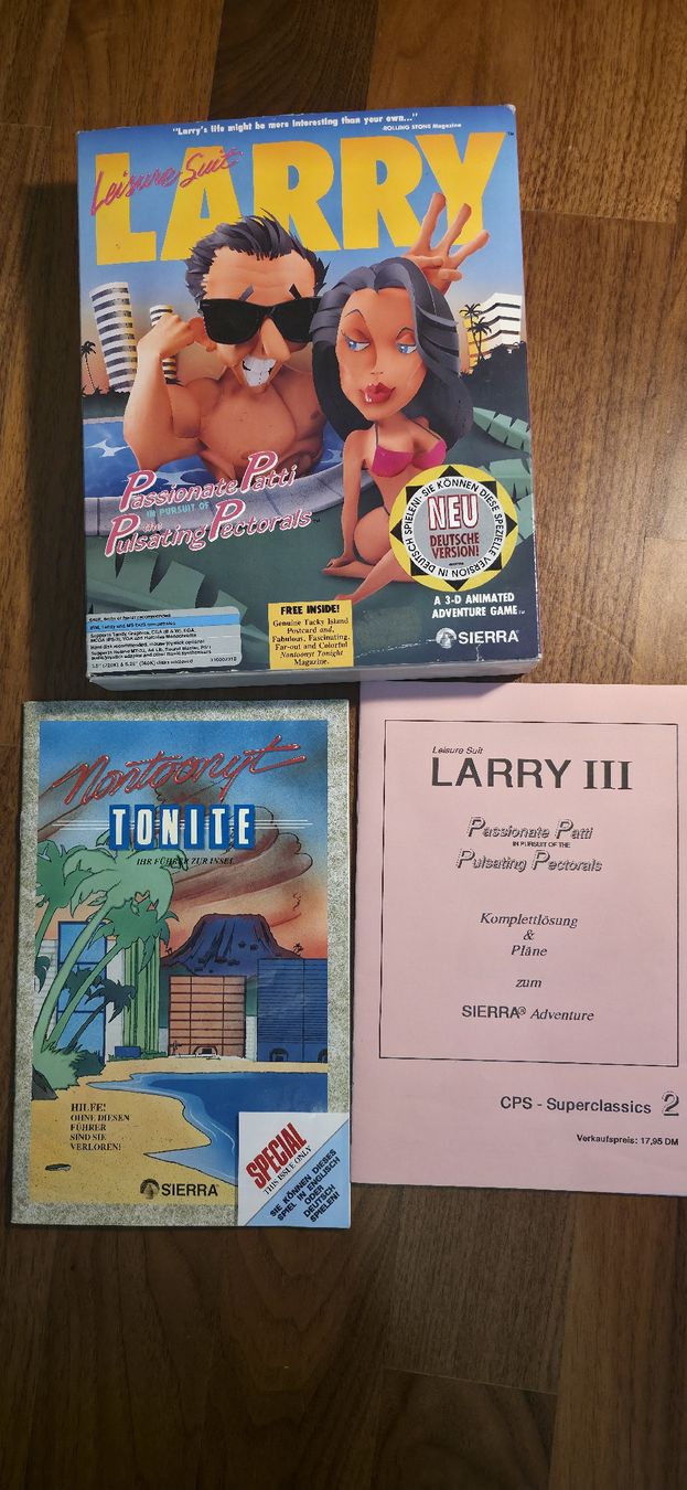 Larry III – PC Big Box – Deutsch – komplett – Sierra (Gebraucht) in ...