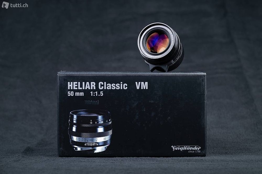 Voigtländer Heliar Classic 50mm F/1.5 Leica M | Kaufen auf Ricardo