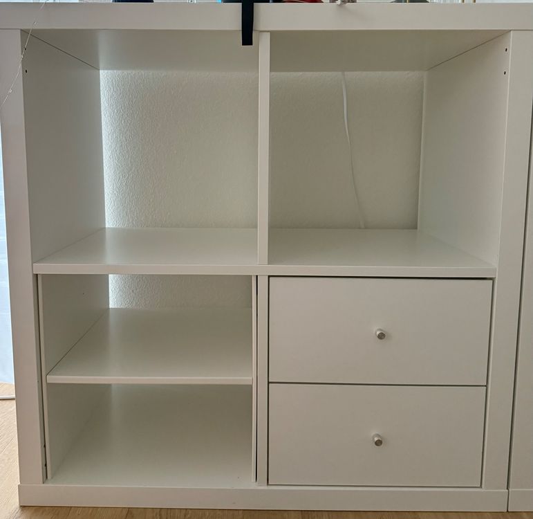 KALLAX Regal Weiss | White SHELVING Unit 77x77 (Gebraucht) in Stäfa für ...