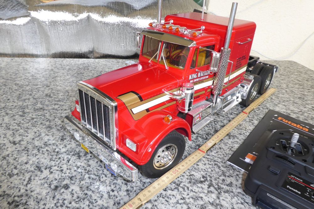 Tamiya RC LKW King Hauler rot. | Kaufen auf Ricardo