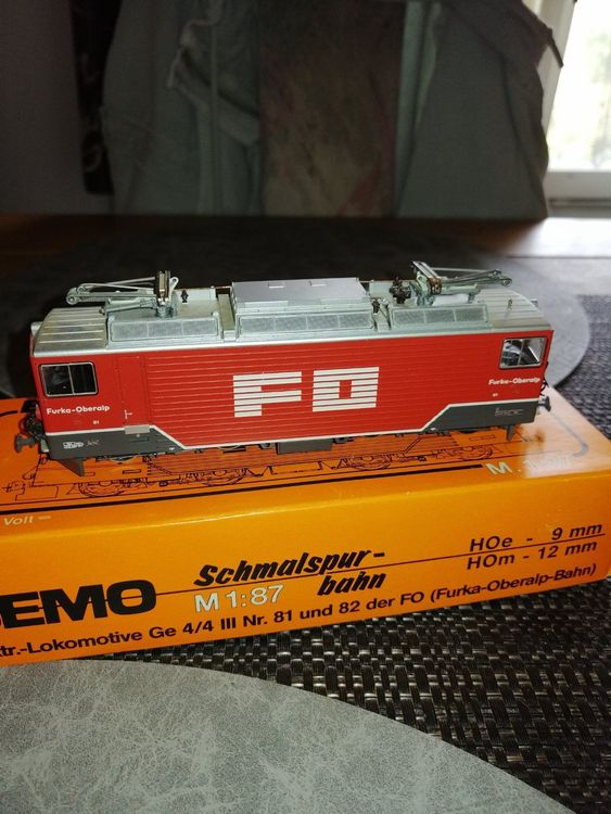 BEMO - GE 4/4 NR.81 - F0 - OVP - H0m (Gebraucht) in Herisau für CHF 120 ...
