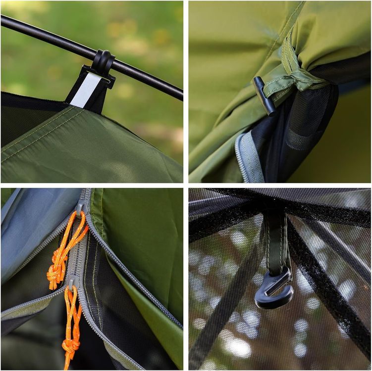 Zelt 1 Person Camping Wasserdicht 3-4 Saison Ultraleicht (Neu und ...