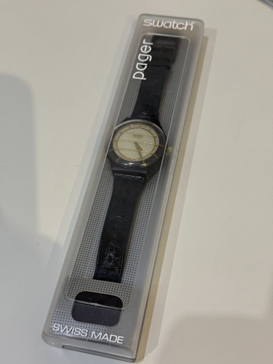 Swatch - Pager James Choice, 1992, Originalverpackt (Gebraucht) in ...