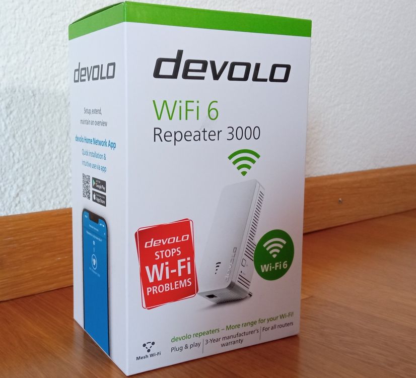 Devolo WiFi 6 Repeater 3000 (Neu und originalverpackt) in Steckborn für CHF 55 – mit Lieferung ...
