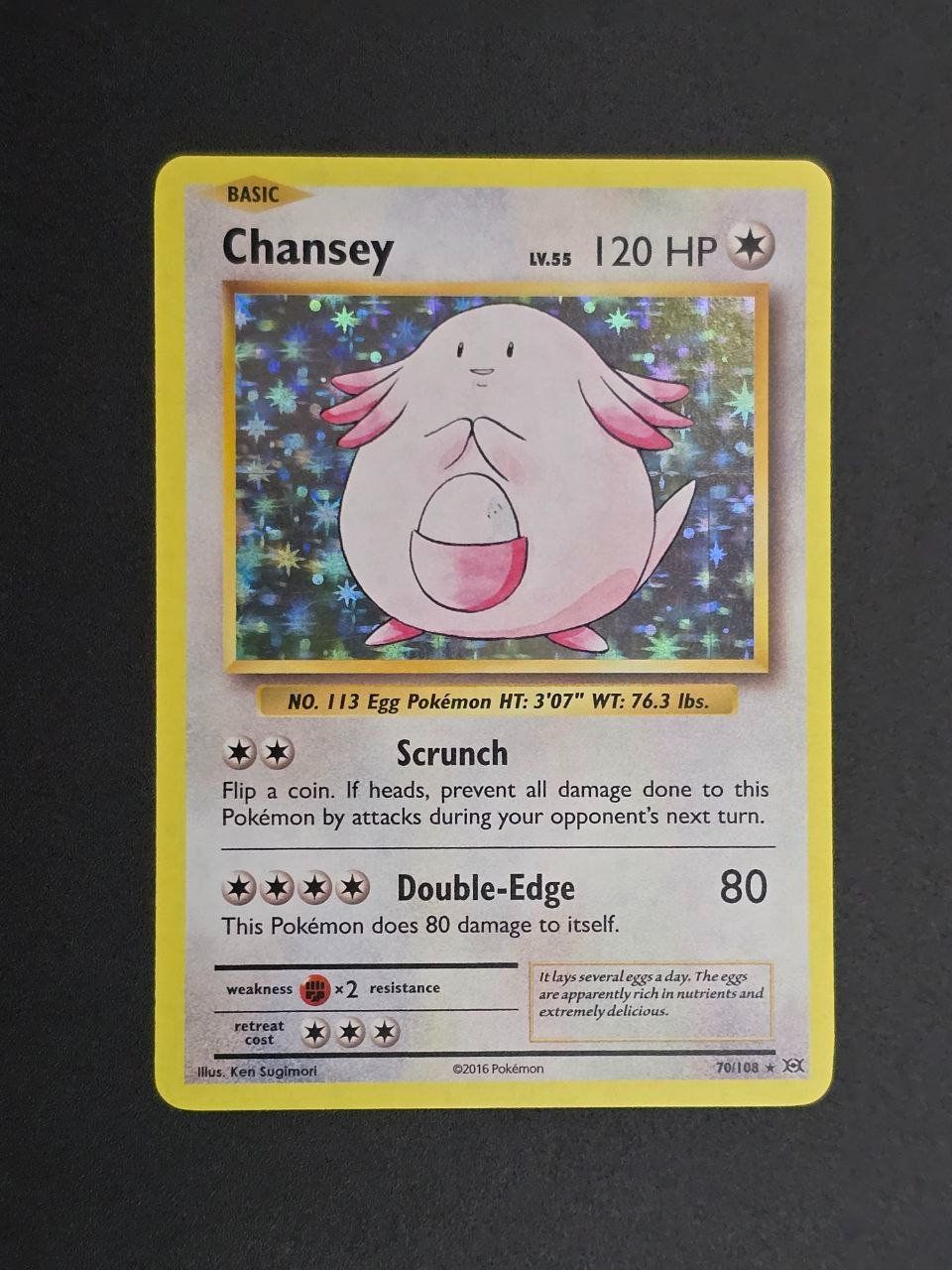 Chansey [Holo] #70 XY Evolutions NM / 🇬🇧 (D'occasion) à COINTRIN pour ...