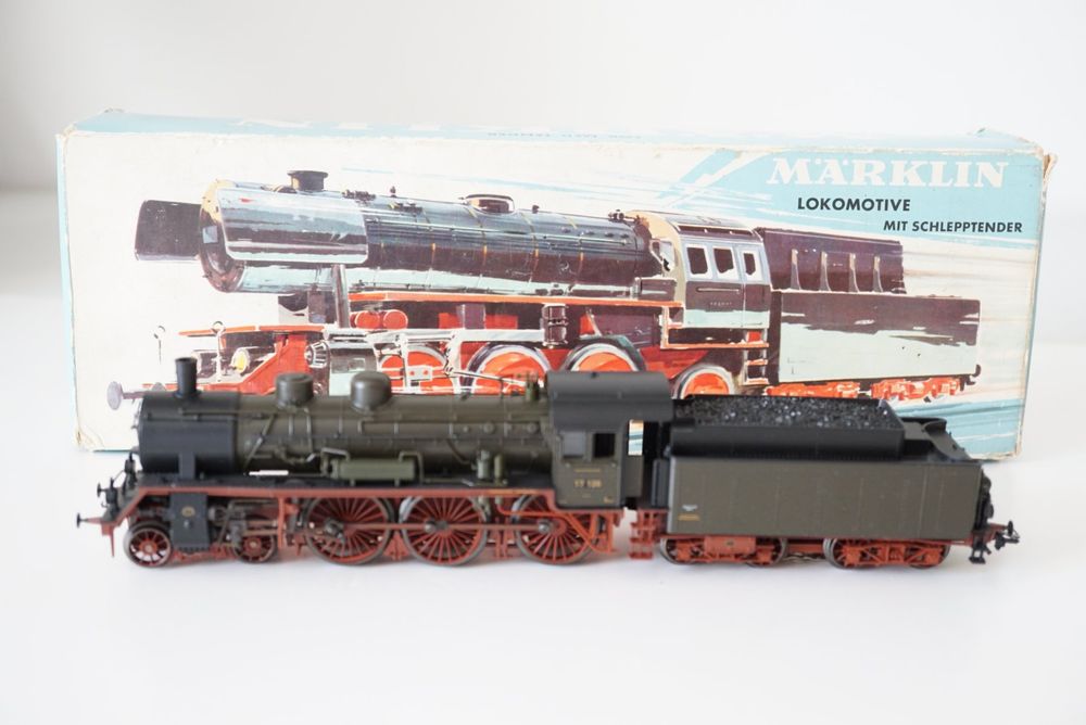 MÄRKLIN® H0 - 37192 AC - LOKOMOTIVE MIT TENDER mit OVP (Gebraucht) in ...