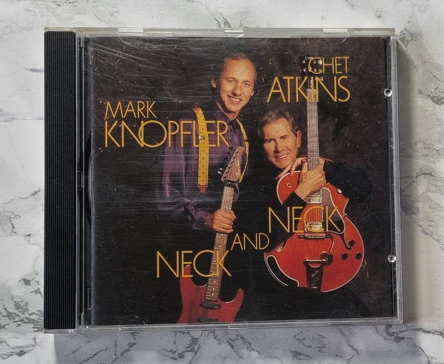 cd CHET ATKINS and MARK KNOPFLER - Neck and Neck - 1989 VG++ | Kaufen ...