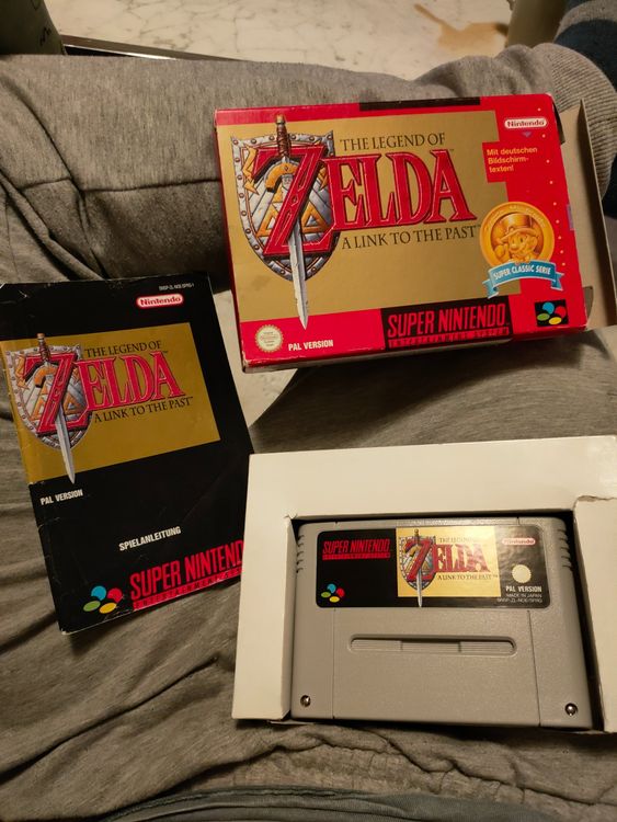 The Legend of Zelda A link Top passt SNES mit OVP Sammler | Kaufen auf ...