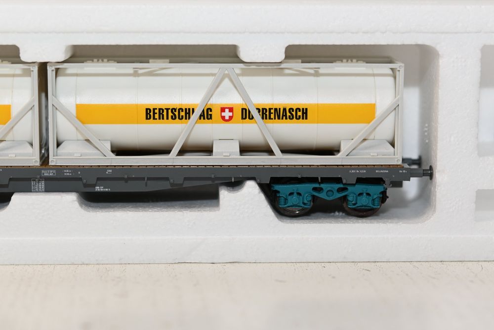 SBB Tankcontainer Bertschi Hag HO/DC mit OVP (Neu (gemäss Beschreibung ...