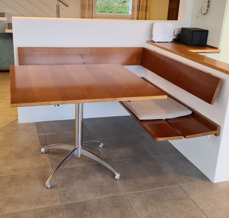 Eckbank mit Tisch aus Kirschbaumholz (Gebraucht) in Heiligenschwendi ...