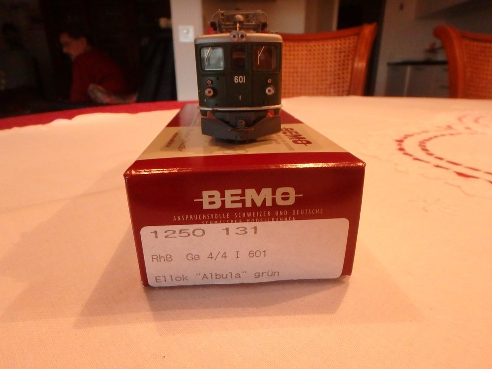 Bemo RHB Ge 4/4 601 Albula 1250131 analog | Kaufen auf Ricardo