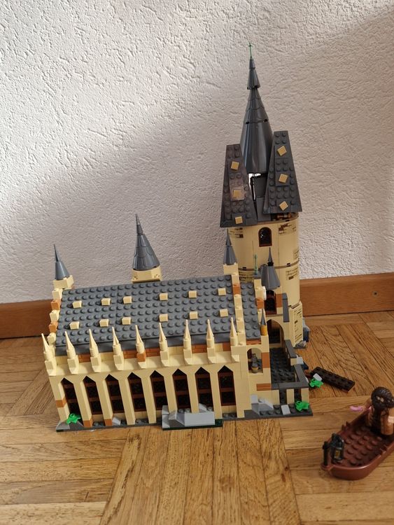Harry Potter Lego 75954 Hogwarts grosse Halle (Gebraucht) in Matten b ...