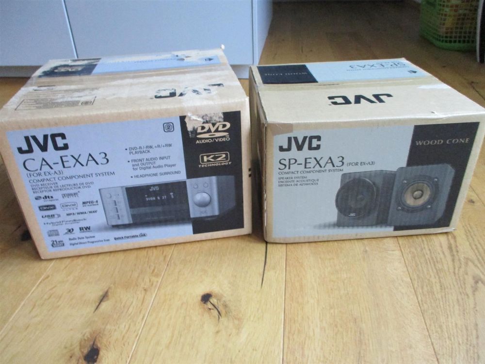JVC - CA-EXA3 & SP-EXA3 Wood / Neu (Neu und originalverpackt) in Liestal für CHF 175 – mit ...