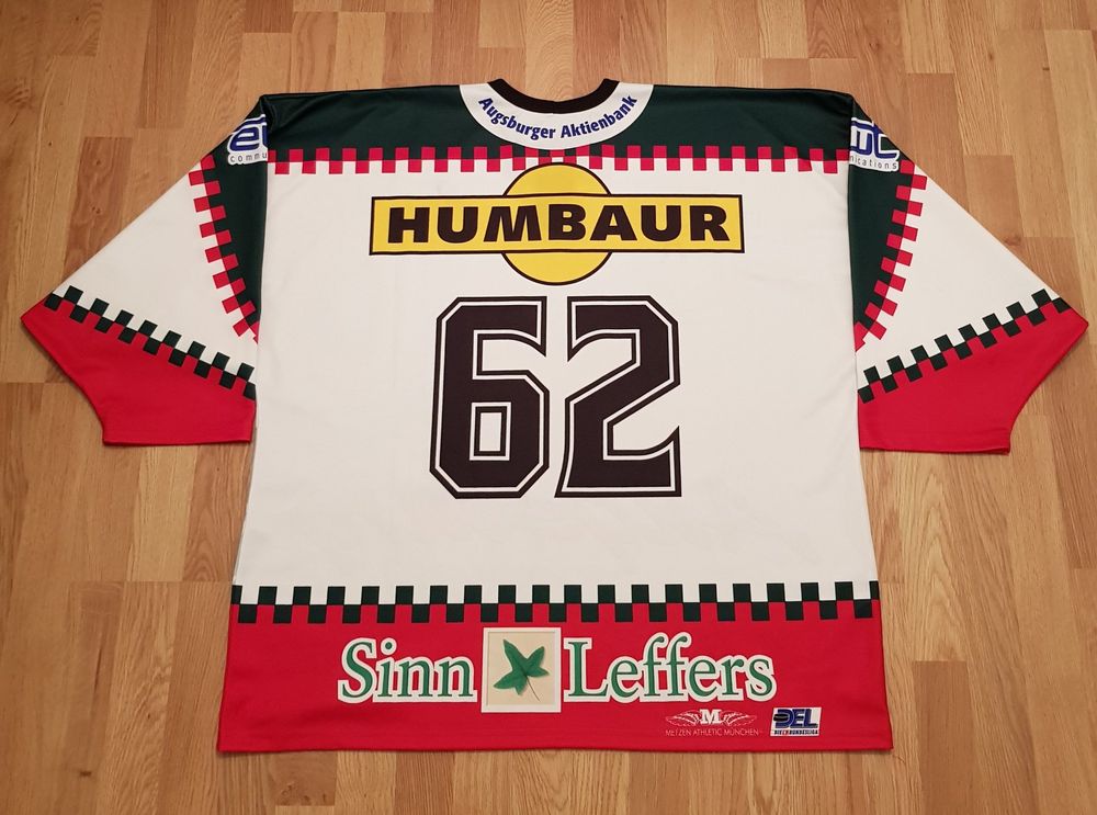 Augsburger Panther Trikot, 2002, Grosse XXL, Nr. 62 (Gebraucht) in Le ...