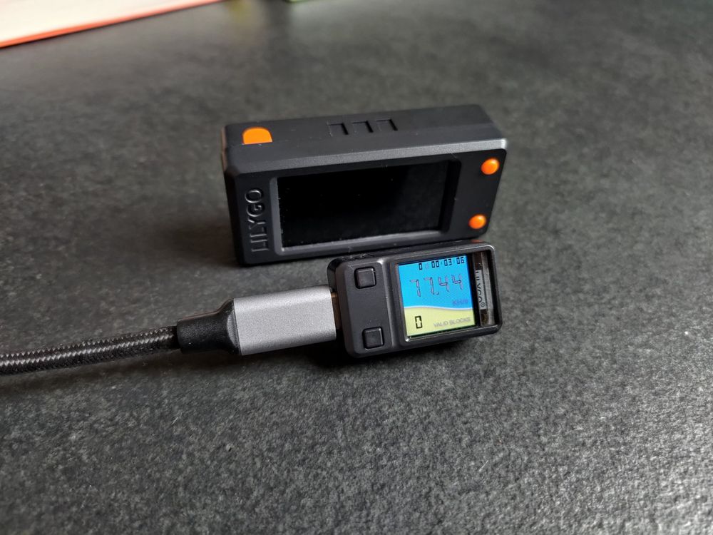 QT-Mini Nerd Miner V2 Solo Bitcoin BTC Miner (Neu und originalverpackt ...