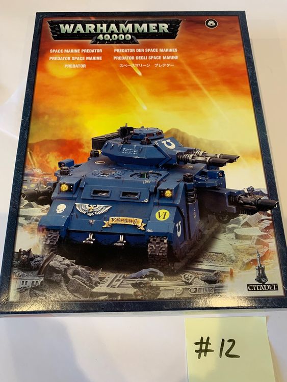 Warhammer 40k Space Marine Predator (#12) (Neuf (Voir description)) à ...