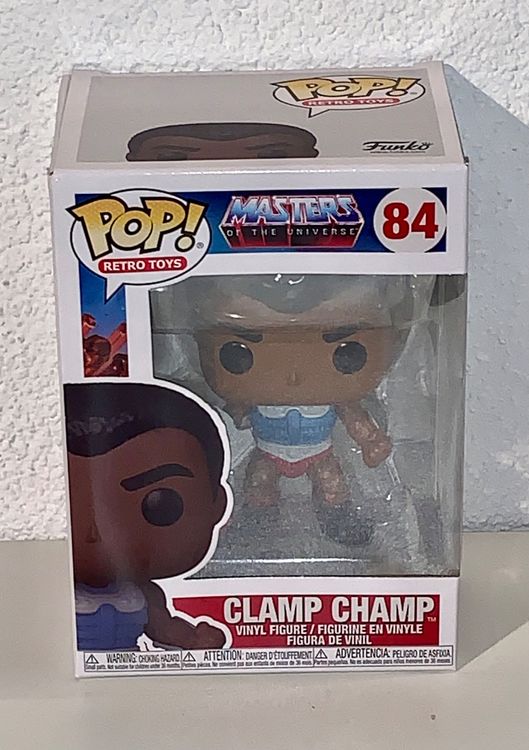 Funko Pop Clamp Champ Nr. 84 Masters of the Universe Motu (Neu und ...