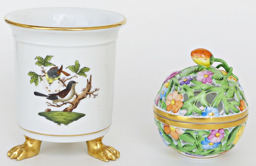 2 Herend Sammlerstücke - Porzellan gemarkt! | Kaufen auf Ricardo