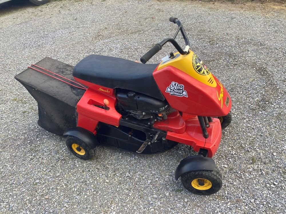Wolf Scooter Rasentraktor Aufsitzmäher Rasenmähertraktor (Gebraucht) in ...