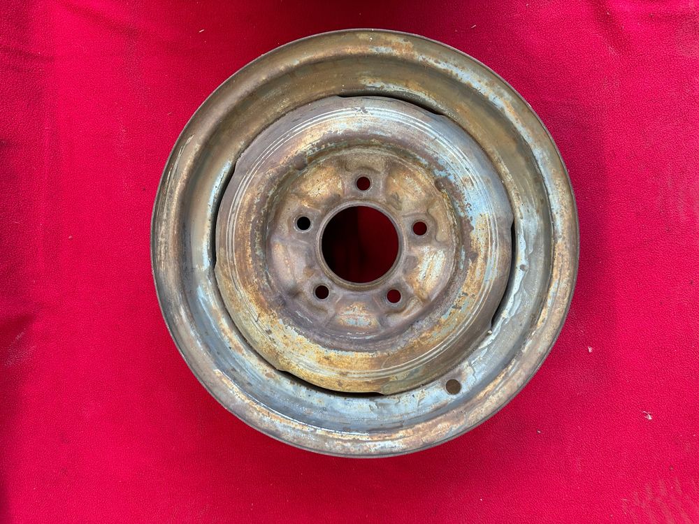 Original 1940 FORD steel wheels in 4x16" mit Patina (Gebraucht) in ...