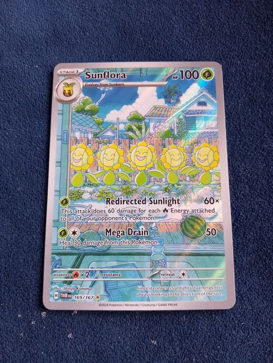 Sunflora Illustration Rare(EN) Twilight Masquerade - TWM 061 (Gebraucht) in Hinterfultigen für ...