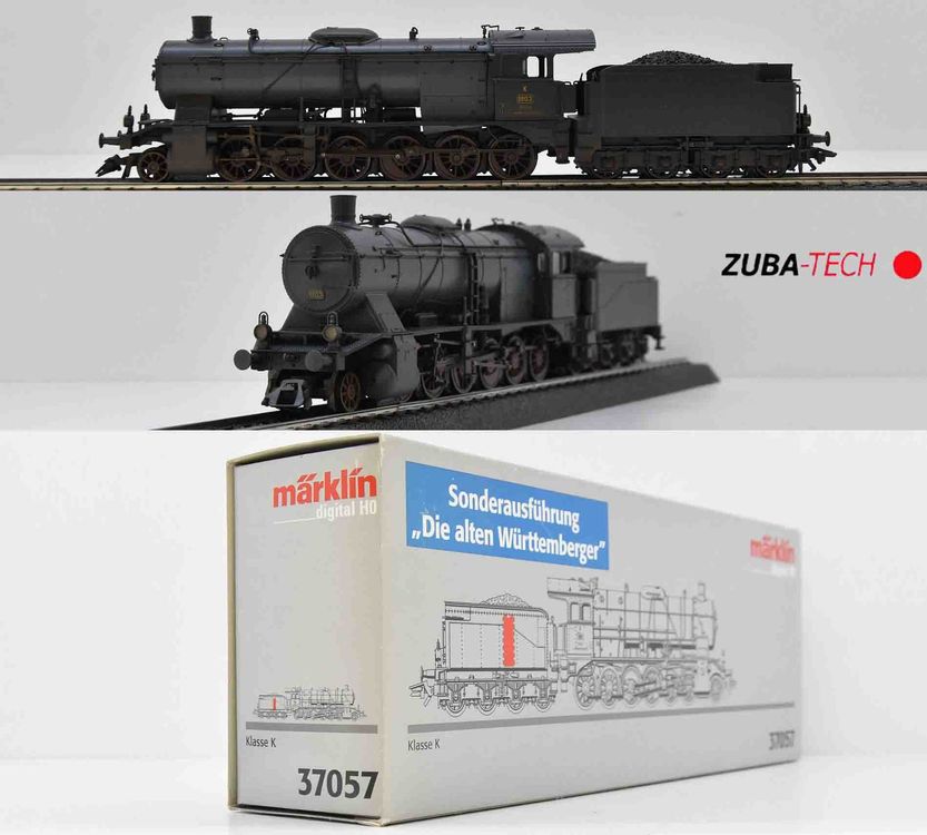 Märklin 37057 Dampflok Klasse K K.W.St.E H0 WS mit OVP (Gebraucht) in ...