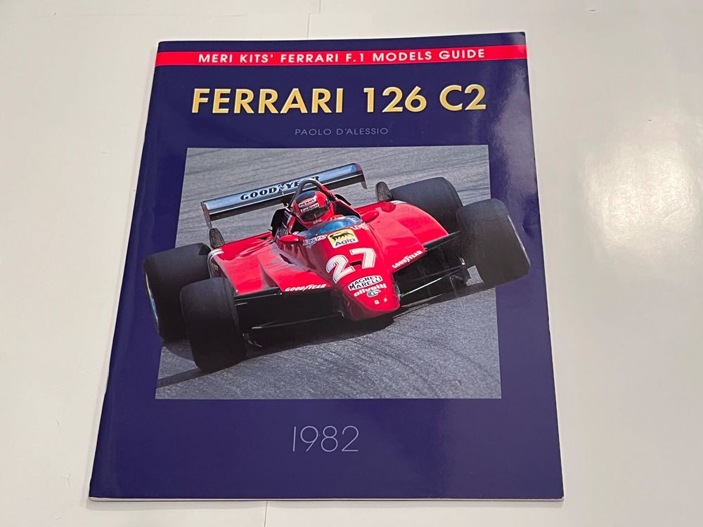 Ferrari 126C2 126 C2 Meri Kits Models Guide Villeneuve 1982 (Gebraucht) in Hombrechtikon für CHF ...