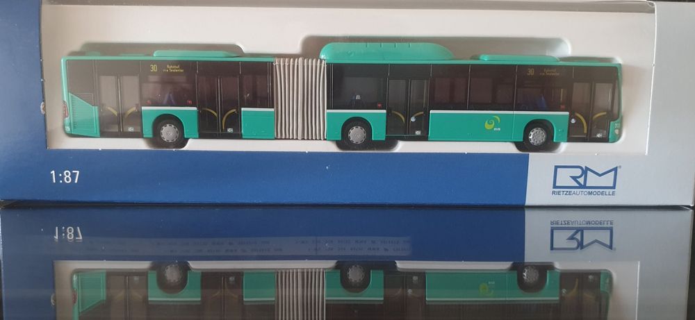 Rietze 66678 BVB Basel Bus MB Citaro G CNG E4 Gasbus 1:87 (Neu (gemäss ...