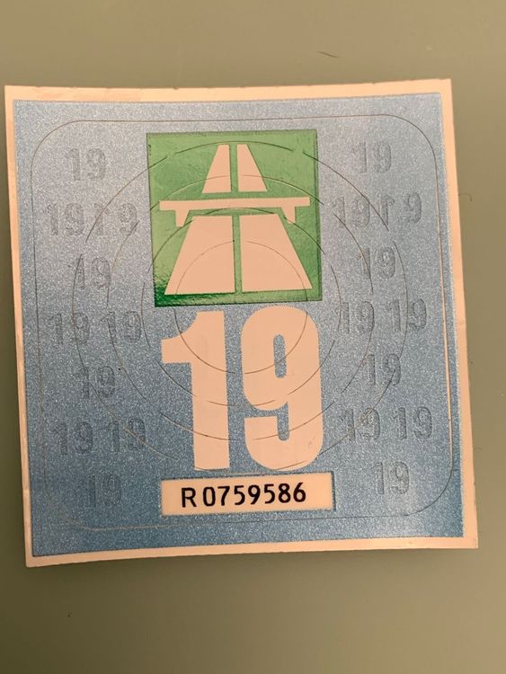 Vignette autoroute 2019 (Neu (gemäss Beschreibung)) in SION für CHF 20 ...