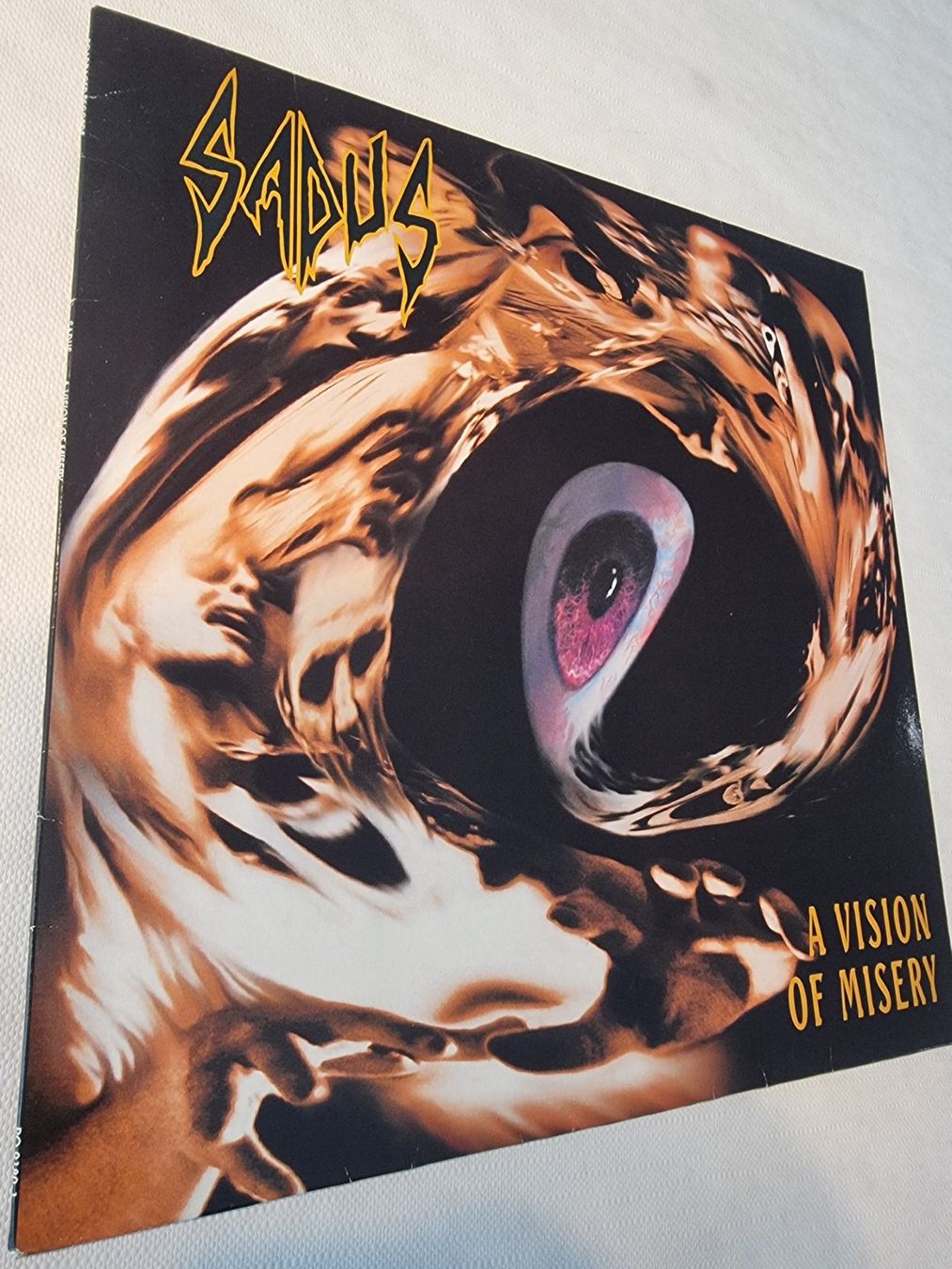 Sadus ‎– 1992 - A Vision Of Misery, LP+ signierte Postkarte (Gebraucht ...