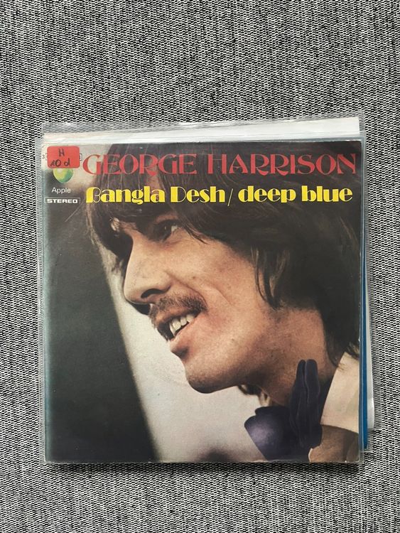 George Harrison – Bangla Desh / Deep Blue - Single (Gebraucht) in ...