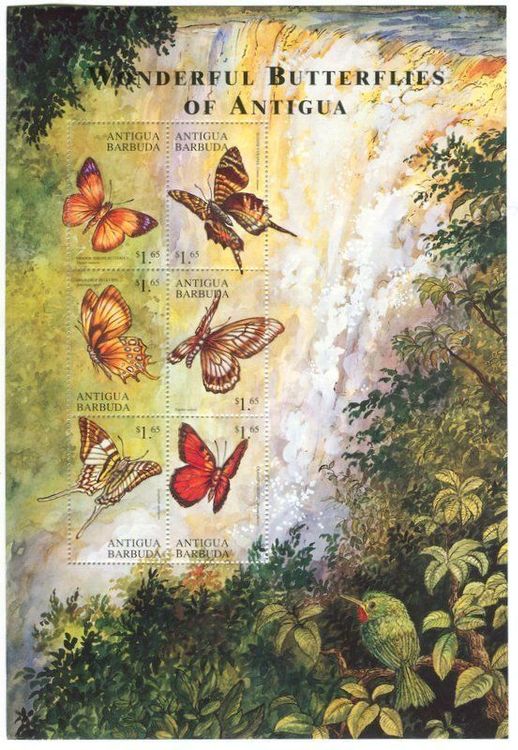 Block "Schmetterlinge". Antigua und Barbuda. (Neu und originalverpackt) in Basel für CHF 4 – mit ...
