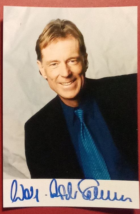 Wolf-Dieter Poschmann 1951-2021 Autogramm Foto 10x15cm (Gebraucht) in ...