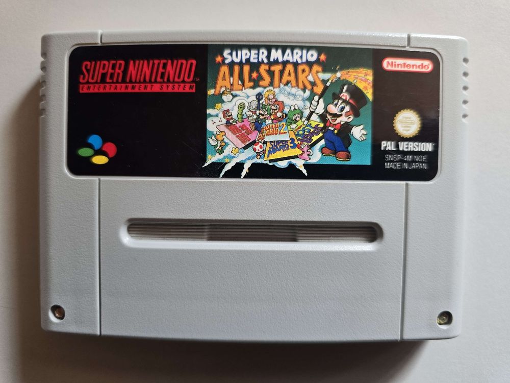 Super Mario All-Stars SNES PAL Version (Gebraucht) in Eggersriet für CHF 25 – mit Lieferung auf ...