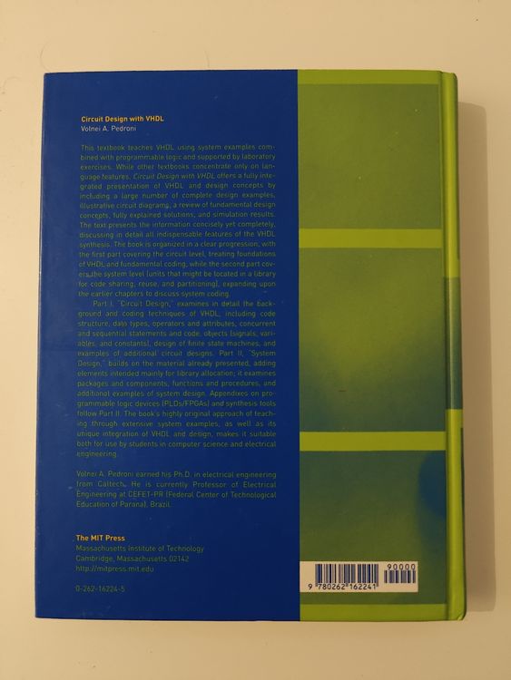 Circuit Design with VHDL, Volnei A. Pedroni - Top Zustand! (Gebraucht ...