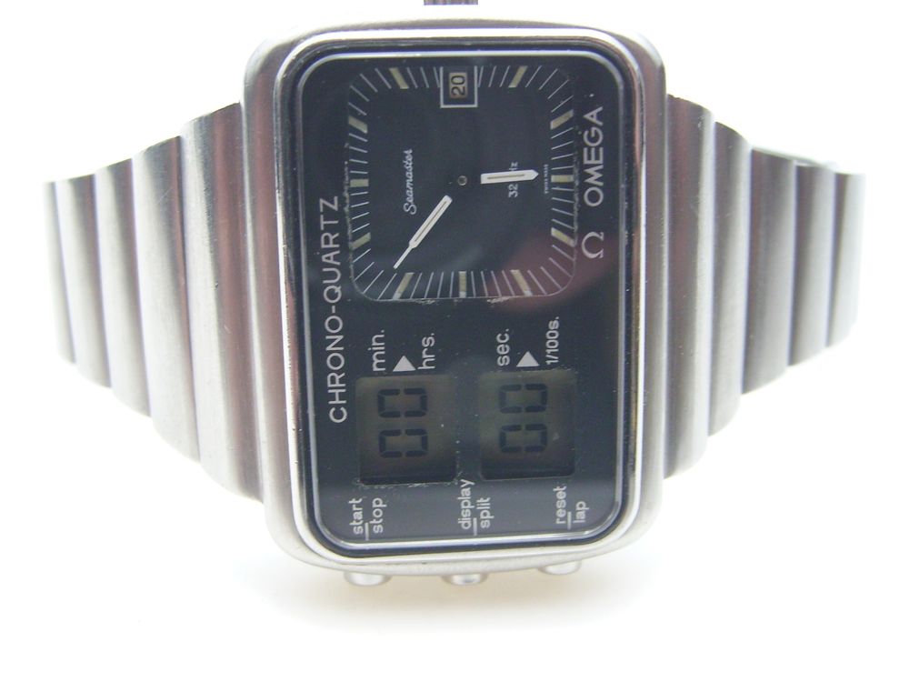 Tolle OMEGA Chrono-Quartz, Albatros 1976 Montreal Kal. 1611 (Gebraucht ...