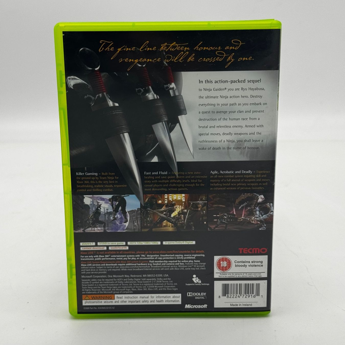 Ninja Gaiden II | Xbox 360 | komplett mit Anleitung | Action (Gebraucht ...