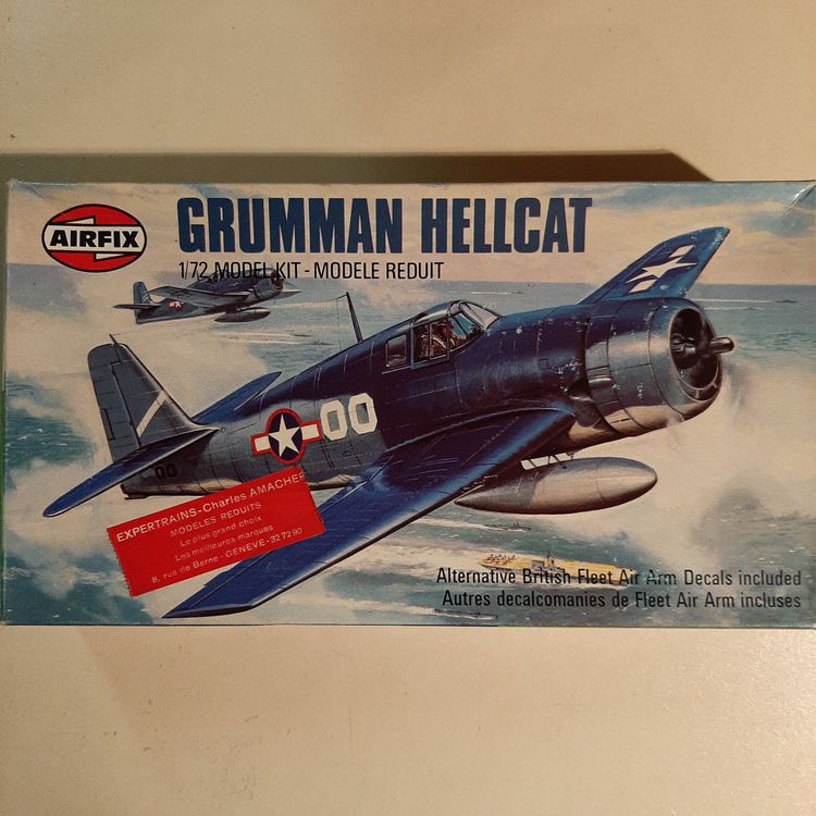 1301 ... Grumman F6F-3 Hellcat ... Airfix 02023 (Gebraucht) in ...