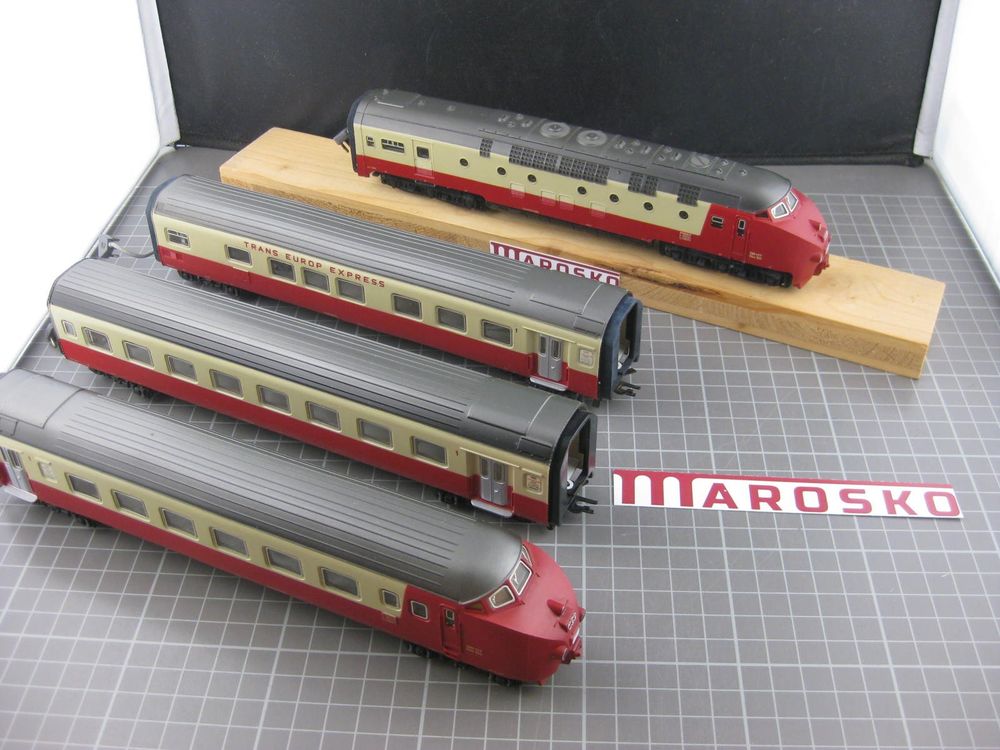 Märklin SBB RAm TEE I, vierteilig, ohne OVP, mit Innenbeleuc (Gebraucht ...