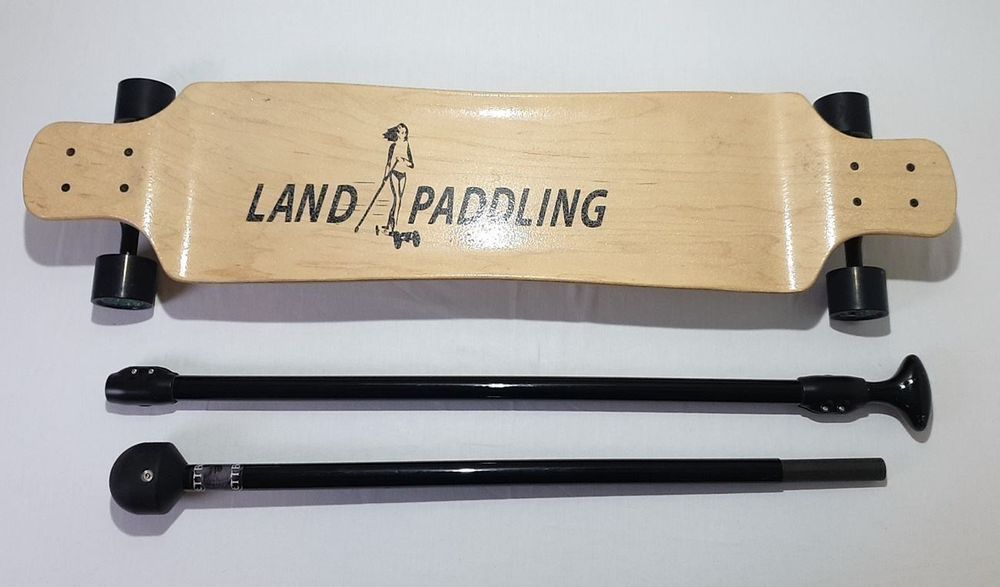 Longboard mit Landpaddling Stick (Gebraucht) in Hemmental für CHF 169 ...