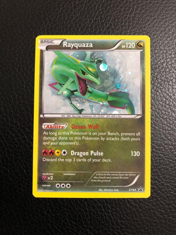 2015 Rayquaza Holo Promo XY64 Ab 1 (Gebraucht) in Paradiso für CHF 28 ...