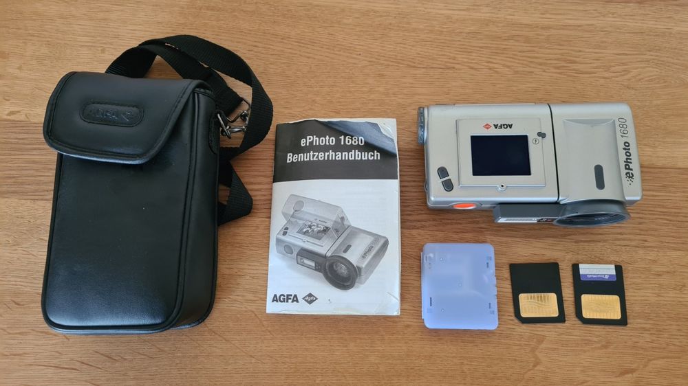 Vintage Kamera Rarität: AGFA ePhoto 1680 Digitalkamera 90er (Gebraucht ...