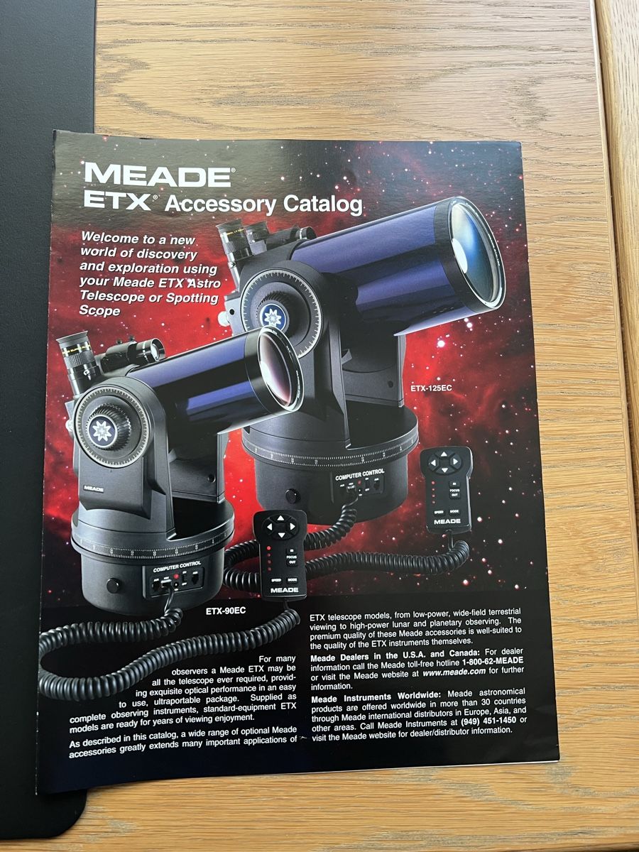 Meade ETX-125 Teleskop mit Autostar und Stativ, Top Zustand! (Neu ...