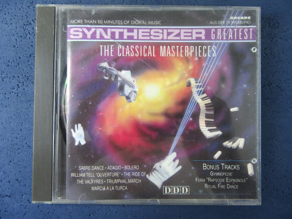 SYNTHESIZER GREATEST CLASSICAL MASTERPIECES DDD-CD 19TRACKS | Kaufen ...